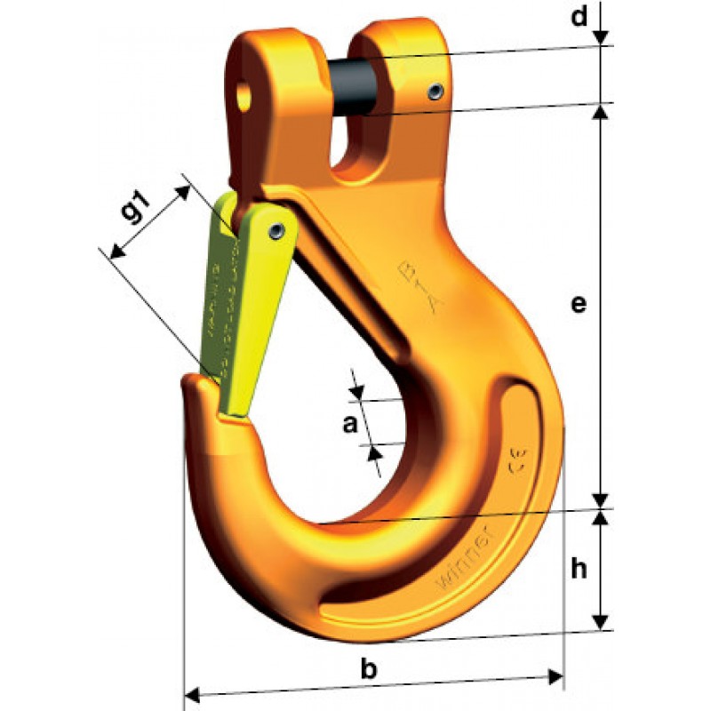 Lifting Gear Equipment | Clevis Sling Hook