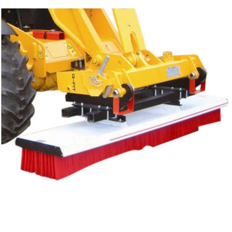 Telehandler Sweeper | Heavy Duty Push Broom Sweeper