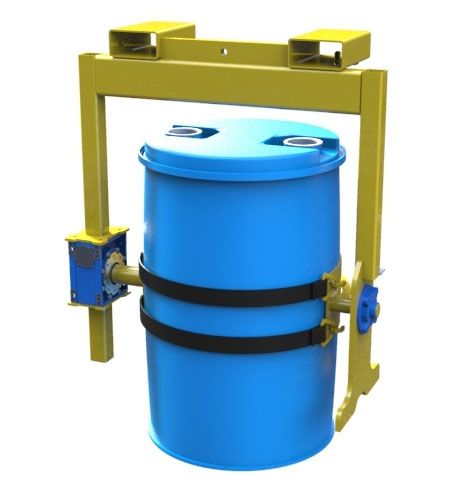 Crane and Fork Drum Tipper | 1000kg Capacity | Forklift Attachments