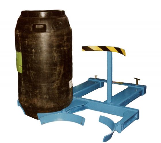 Forklift Double Drum Grab | Mauser Plastic Drums