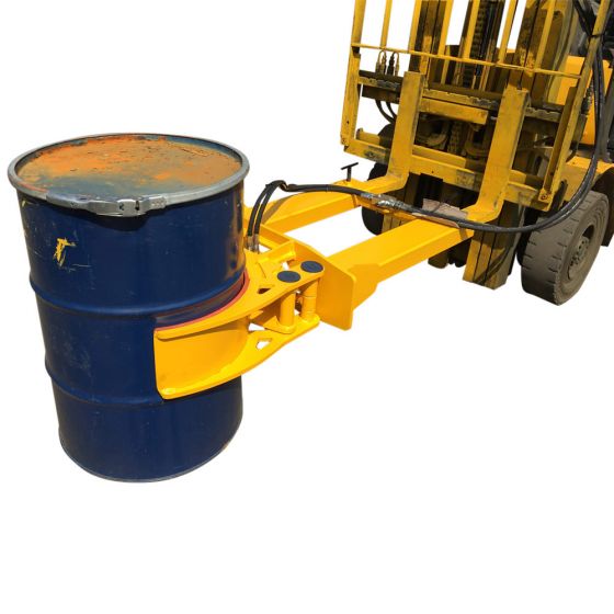 Versatile Grabber for 210 Litre Drums | Hydraulic Clamping Grabber