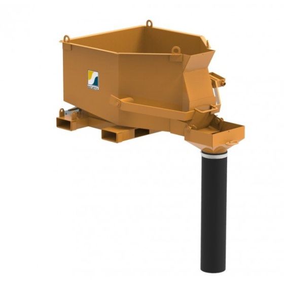 Telehandler Concrete Skip