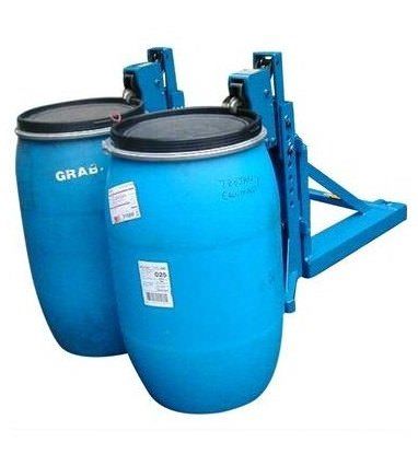 Forklift Double Drum Grab | Mauser Plastic Drums