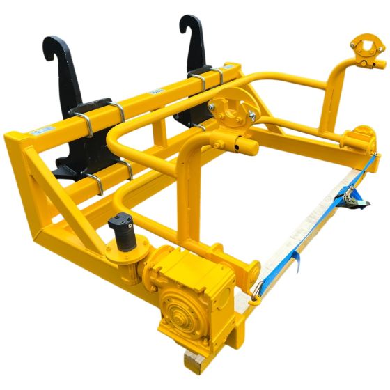 Telehandler Quick Hitch Wheelie Bin Rotator