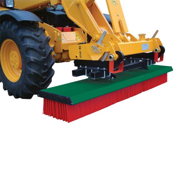 Telehandler Sweeper | Heavy Duty Push Broom Sweeper